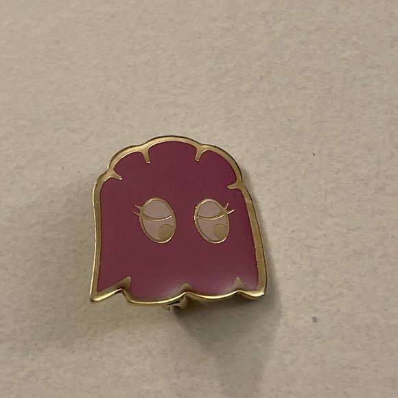 Other | Vintage Pacman Pink Pinky Ghost Pin Pinback Pb1 | Poshmark
